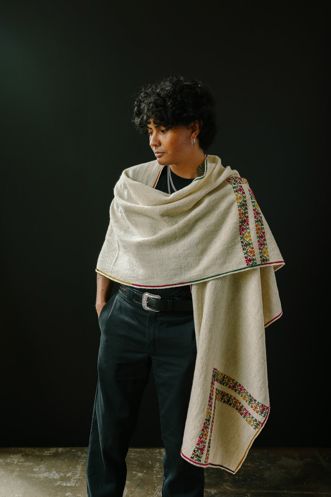 Mexican Embroidered Artisan Clothing – Tagged "Capes & Wraps" – Cadena ...