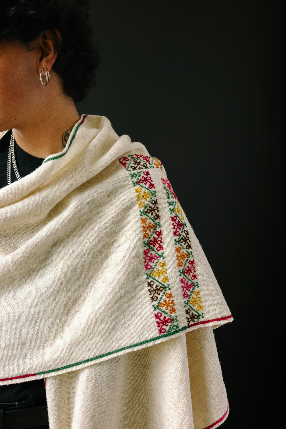 Mexican Embroidered Artisan Clothing – Tagged "Capes & Wraps" – Cadena ...
