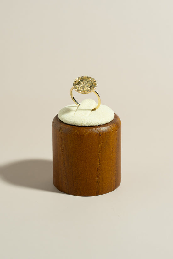 14K Solid Gold Mini Nopal Ring – Cadena Collective