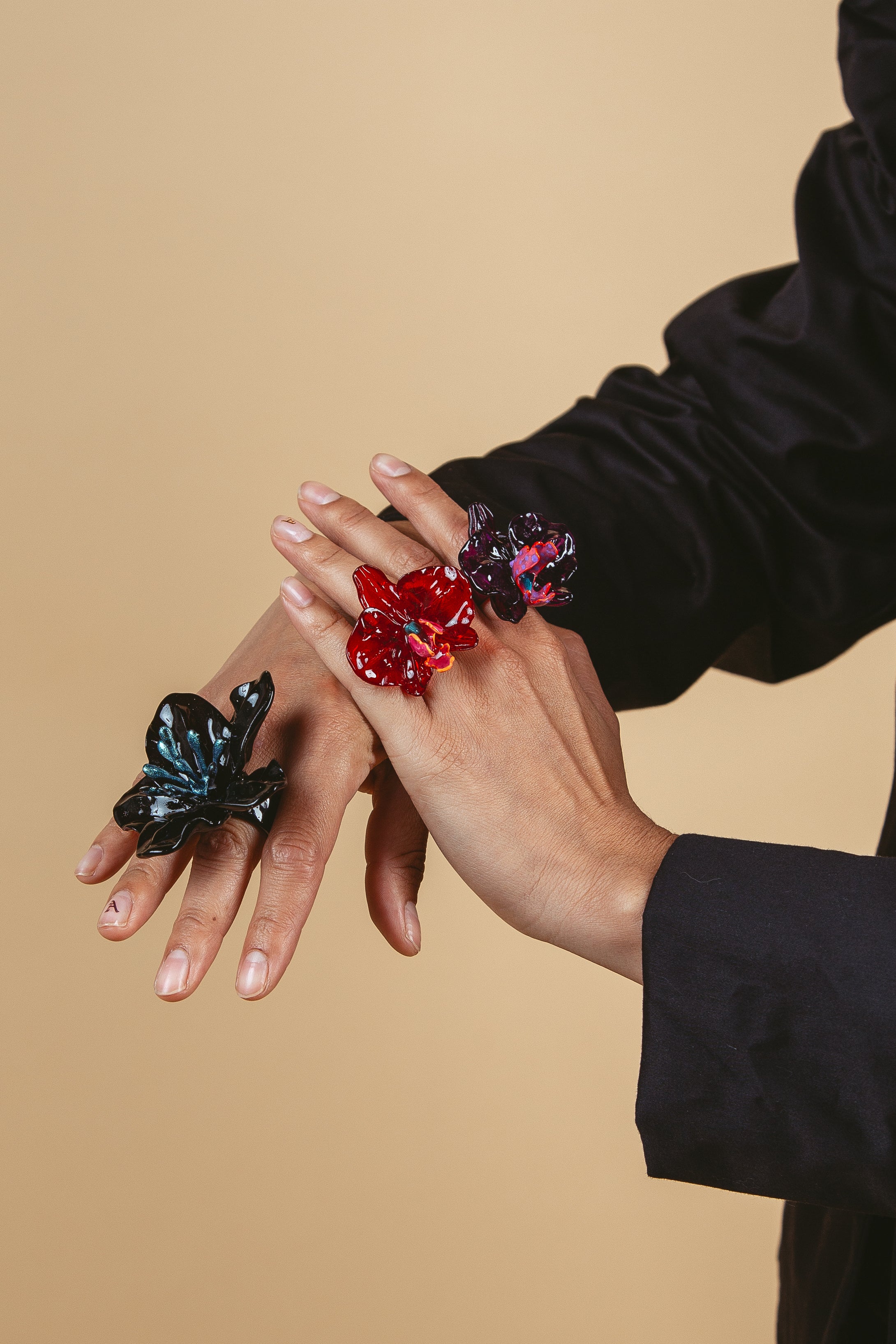 Orchid Oversize Ring – Cadena Collective